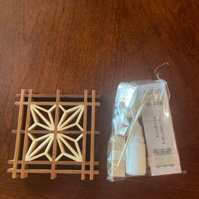 Kumiko Kit. No Need to Cut and Ready for Assembling. Pattern Kakuasa ...