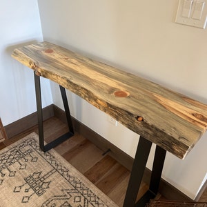 Steel End Table Legs/night Stand Legs/wide Base Trapezoid/set - Etsy