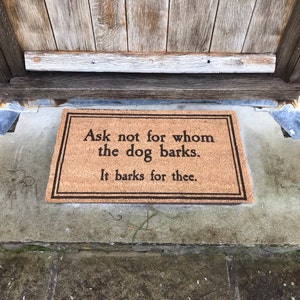 Sod off Funny Welcome Mat Custom Coir Doormat Home Decor | Etsy