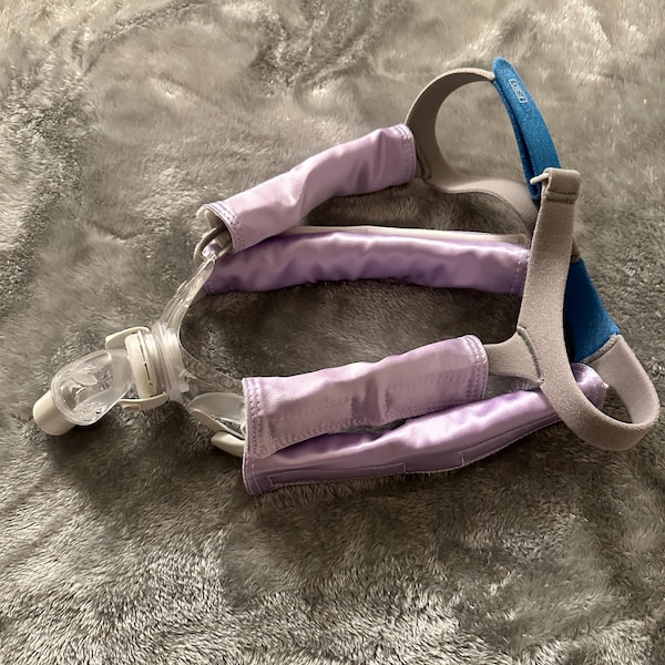 Celestial Mulberry Silk CPAP Head Gear Cover for Dreamwear or Resmed ...