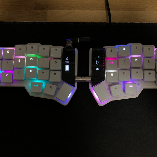 Pre-soldered Crkbd V3 Choc (corne Keyboard) Low Profile DIY Mechanical ...