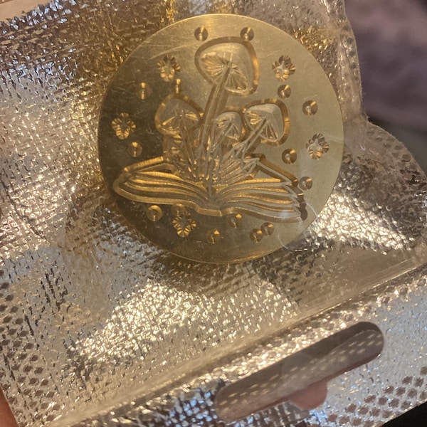 Moon Rose Wax Seal Stamp, Pearl Stamp, Sea Snail Wax Seals for ...