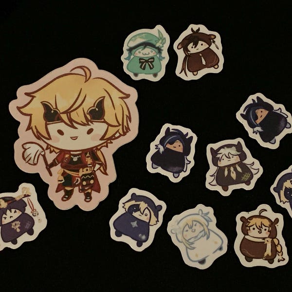 Identity V IDV Long Cat Charms / Stickers - Etsy