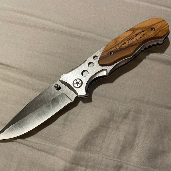 Custom Pocket Knife Engraved Pocket Knife Personalized Pocket Knife ...