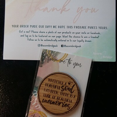 Family Bear Hug, Wooden Token, Pocket Hug Token, Token Gesture, Thank ...