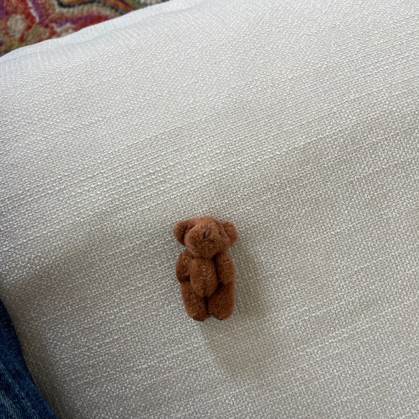 Very Tiny Soft Fuzzy Stuffed Teddy Bear (for 6yrs or Older) - Etsy