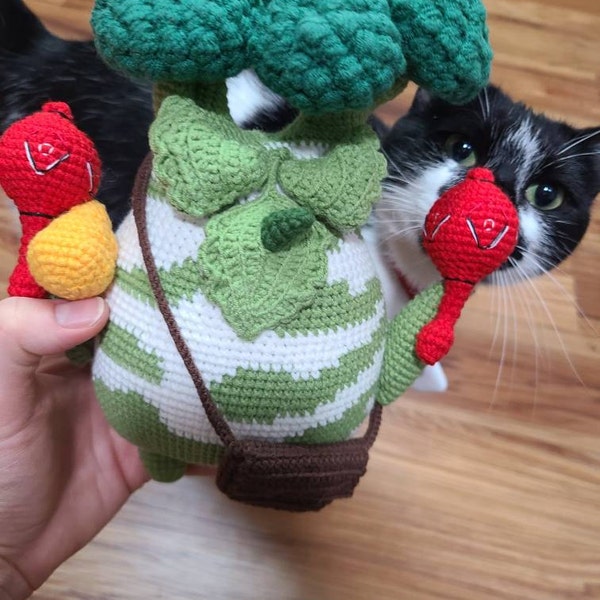 The Legend of Zelda Plush,dancing Broccoli Crochet, Hestu‘s Gift, hestu ...