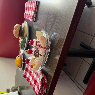 Fake Ice Cream Sundae Fake Hot Fudge Sundeaice Cream Decor - Etsy