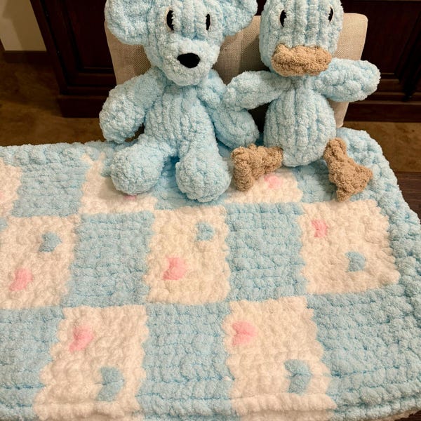 Handmade Knit Chunky Yarn Octopus Snugglers!! Super Soft and Ready to ...