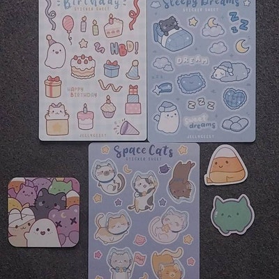 Good Morning Sticker Sheet Cute for Planners Bullet Journal Notebook or ...