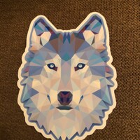 Wolf Sticker - Etsy