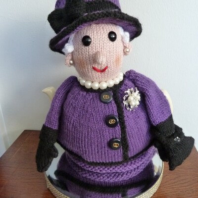 Queen Elizabeth II Jubilee Tea Cosy Knitting Pattern - Etsy