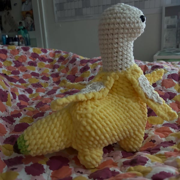 BANANASAURUS Crochet Pattern Bundle 2 in 1 - No Sew - Amigurumi ...
