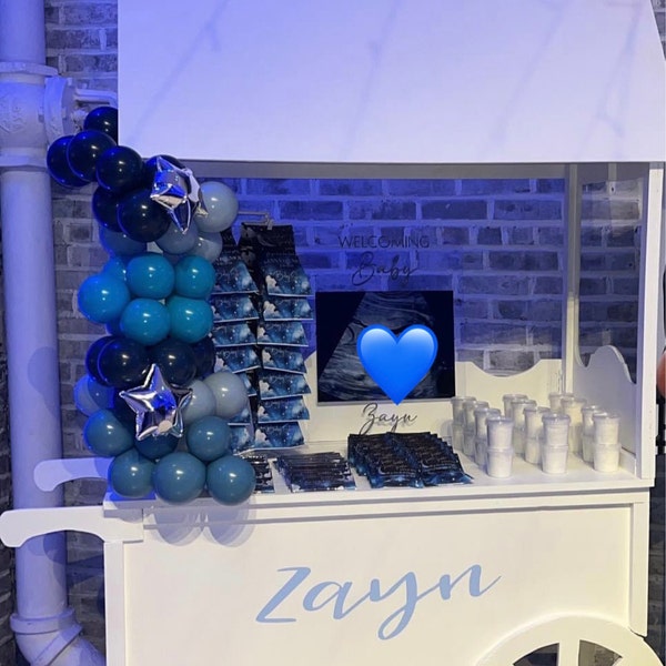 Candy Cart Traditional Style (foldable) PLANS With Measurements ...