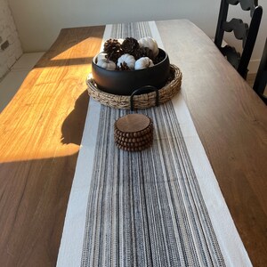 Black and White Outdoor Striped Rug, Stripes Christmass Runner, Outdoor ...