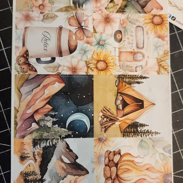 Kit 1 Journal Sticker Kit, Bullet Journal Stickers, Journaling Stickers ...