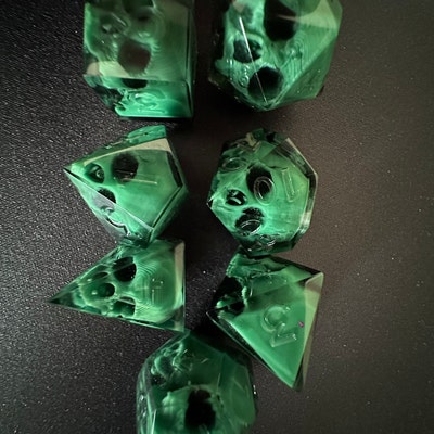 Dice Set Skull Sharp Edge, D&D Dice Set for Dungeons and Dragons D and ...