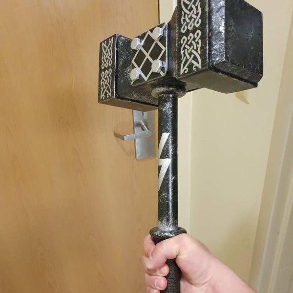Viking Sledgehammer "gungnir" Mjolnir Norse Crossfit Warhammer Odin ...