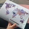 Personalized World Map MacBook Case MacBook Pro 13 2019 Cover - Etsy