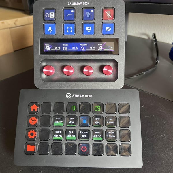 Stream Deck Plus and 15 Key Stream Deck Stand - Original and MK2 ...
