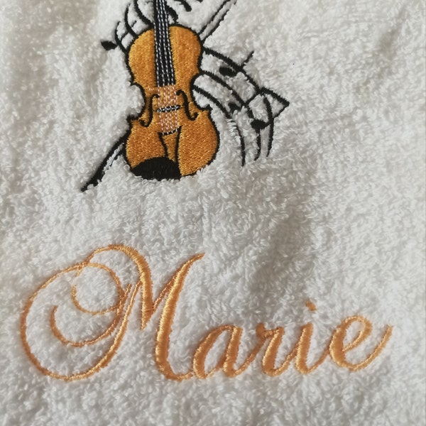 Violin and Music - Machine Embroidery Design - Etsy
