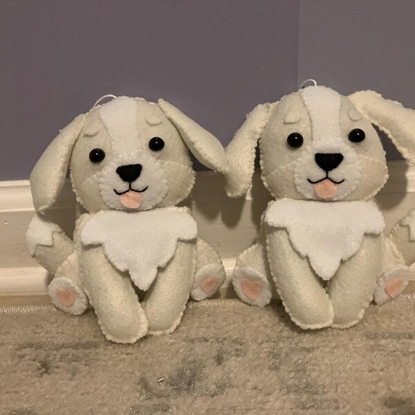 PDF PATTERN: Golden Retriever Felt Dog Pattern. Felt Cute Dog. - Etsy