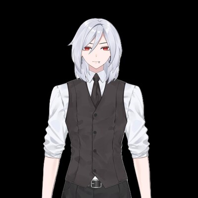 Gothic Vtuber Model for Commercial Use Vtuber Model ready to Rig Live2d Model, Vtuber and Live2d ...