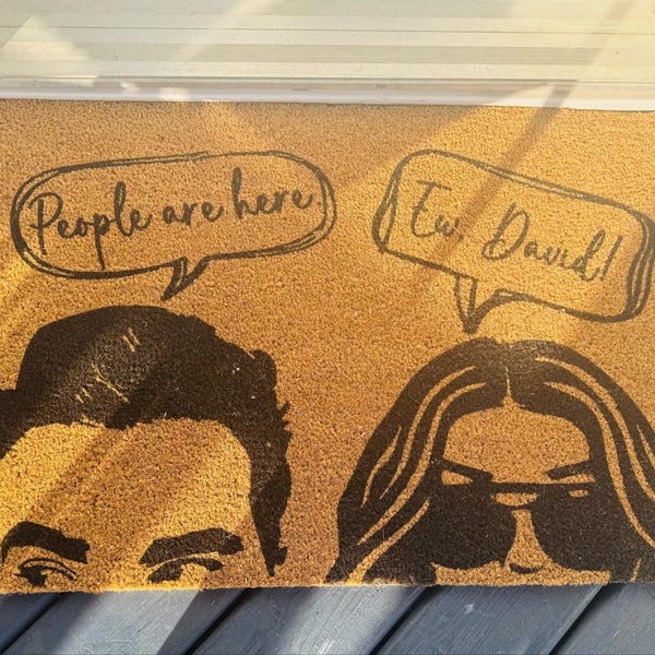 Unwelcome Bat Style Gift, Dark and Gothic Doormat, Gothic Mat Home ...