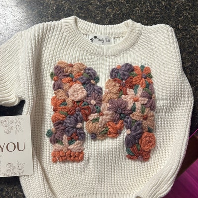 Custom Birthday Sweater, One Year Old Birthday, Two Year Old Birthday ...