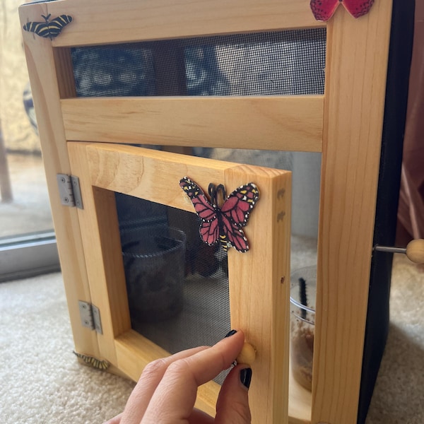Monarch Butterfly Standard Wood-frame Enclosure & Screenroom Habitat ...