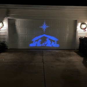 Nativity Scene Projector for Christmas Outdoor Lighting by - Etsy UK