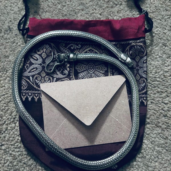 Djerba/sfax Antique High Grade Silver Berber Khamsa From Djerba/sfax ...