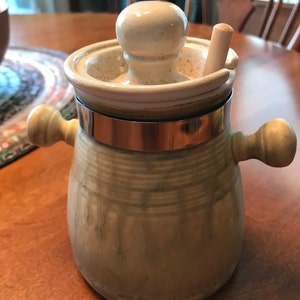 Beer Stein Hinged Lid and 3 Grass Motif Graphic One of a Kind - Etsy