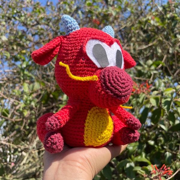 Mushu Crochet Pattern - Etsy