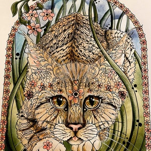 Coloring Page: SUN and MOON DIY Download & Print, Ruby Charm Artful ...