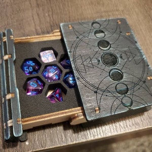 The Mini Poly Dice Tome WITH Free Mini Dice Set. - Etsy