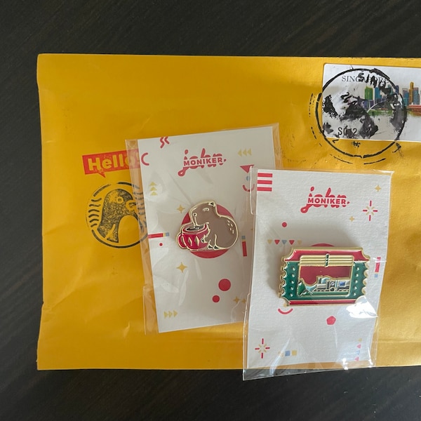 Train Ticket Enamel Pin | Travel and Wanderlust Series | Gift Ideas for ...