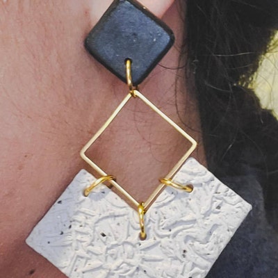 Jewelry TAINO PRECIOSA Cacique and Men Taino Symbols Polymer Clay ...