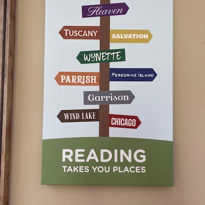 Reading Takes You Places Printable YOUNG ADULT VERSION, Fictional ...