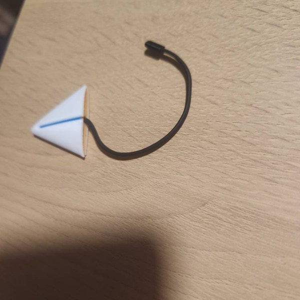 Control Game Inspired Inverted Pyramid Fob / Keychain Charm - Etsy