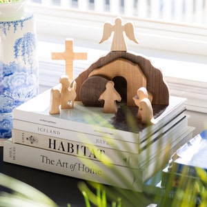 Easter Decor Resurrection Scene Christian Decor Handmade Easter ...