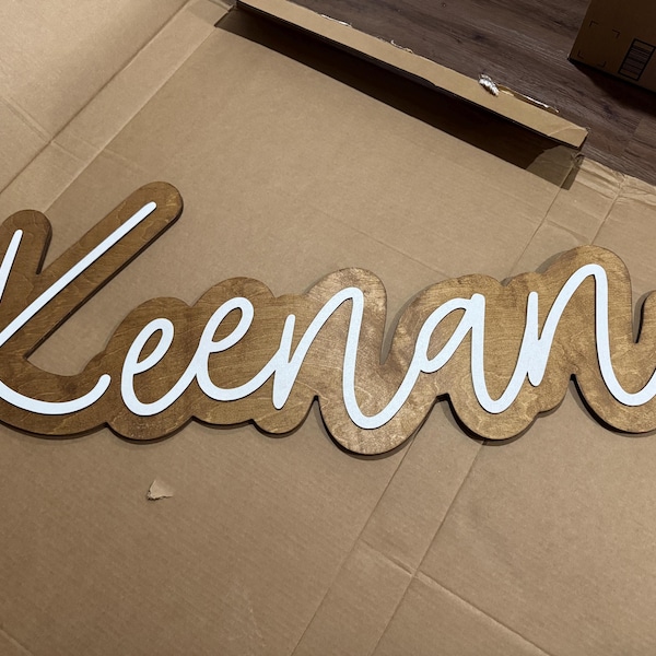 Large Last Name Sign, Cut Out Last Name Sign, Wedding Name Sign, Double ...