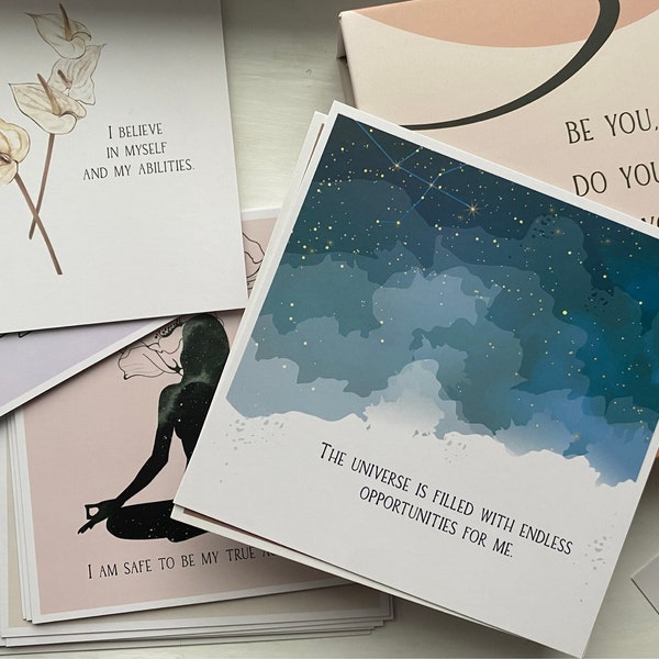 Lamare Affirmation Cards for Women – Daily Positive & Mindful Words of ...