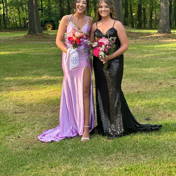 School Bouquet Sash, Prom, 4 Inch Wide, Homecoming, Graduation, Floral ...