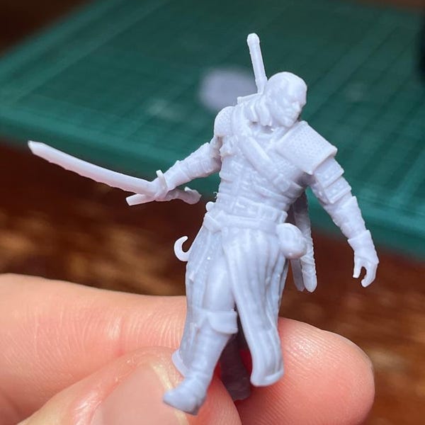 Human Elf Ranger Dnd Miniature Playable Characters Dungeon Quest Set ...