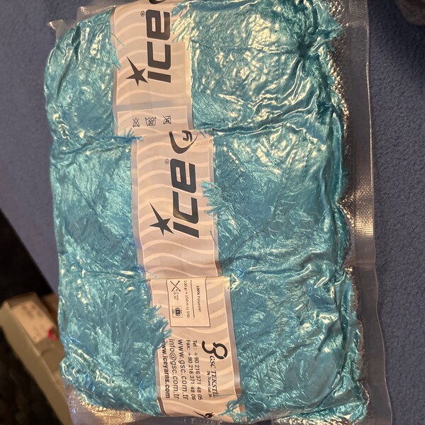 Picasso Rainbow Ice Yarns Self-striping Fuzzy With Subtle Sheen ...