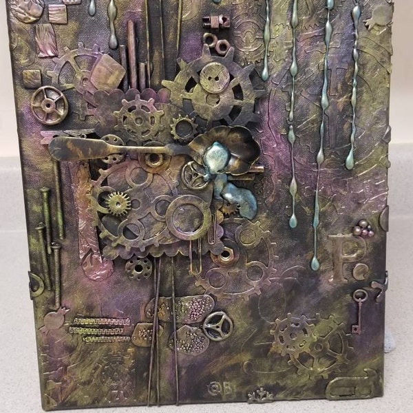 6 Cogs Gear Die Cuts in 3 Sizes - Choice of Paper or Chipboard ...