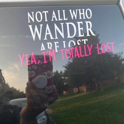 Funny Car Decal Quote, Fun Vehicle Humor, Make You Laugh, Bad Driver ...