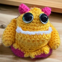 Wee Worry Monster Crochet Pattern PDF - Etsy Canada