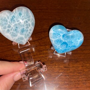 Crystal Heart Display Stands one - Etsy
